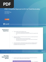 Ifrs 9 Example Lifetime ECL Trade Receivables Provision Matrix 01 | PDF