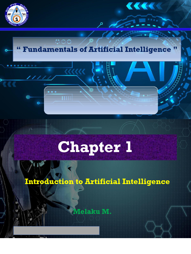 Chapter 1 - Introduction to AI | PDF | Artificial Intelligence | Intelligence (AI) & Semantics