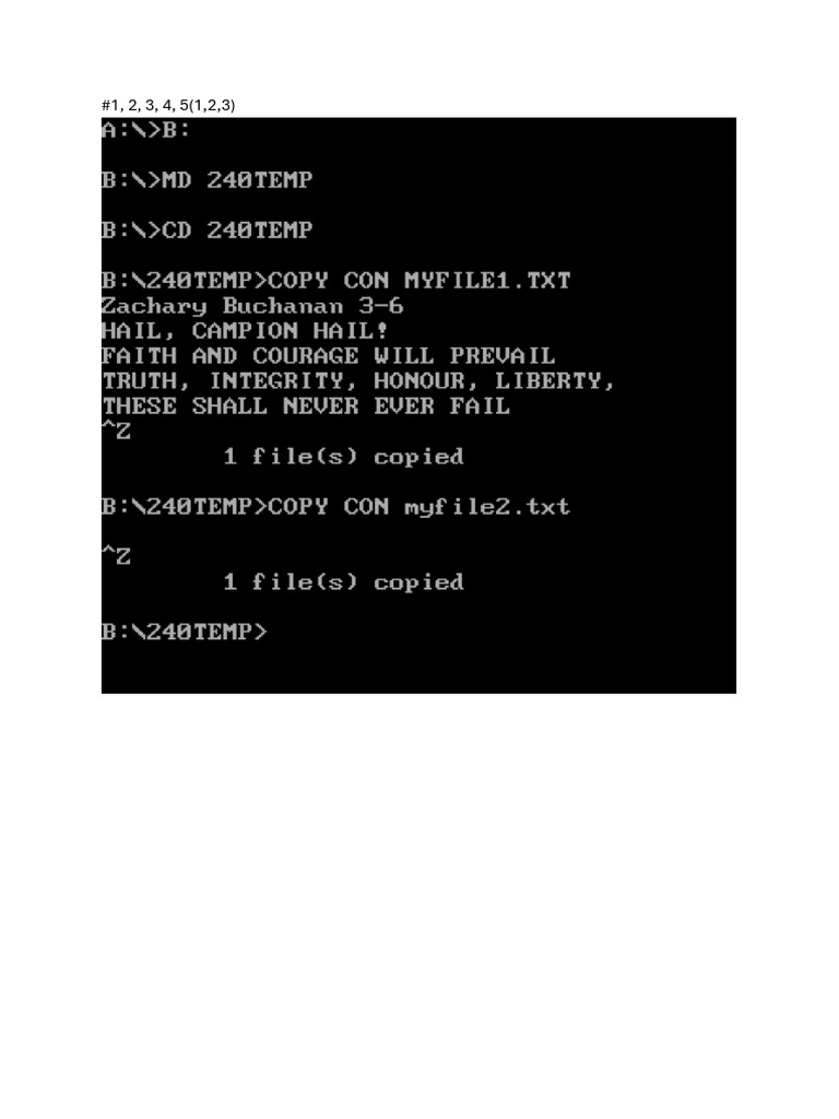 Zachary Buchanan 3-6 CW1 1 | PDF
