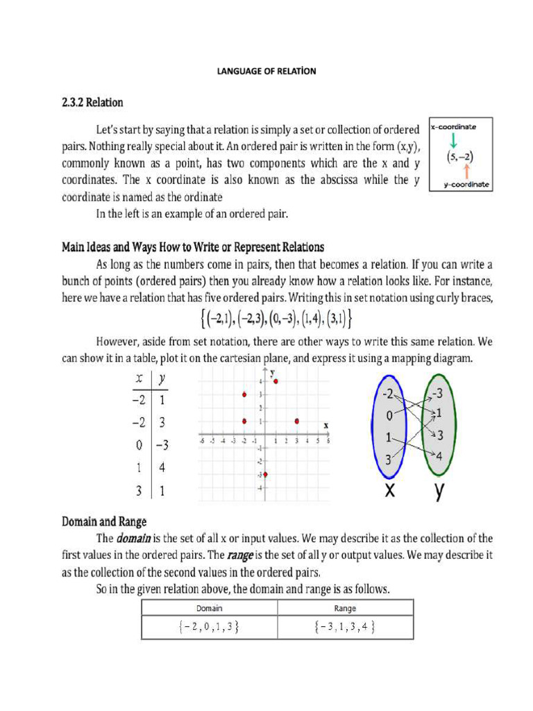 MMW 2025 Language of Logics and Relation Lessons | PDF