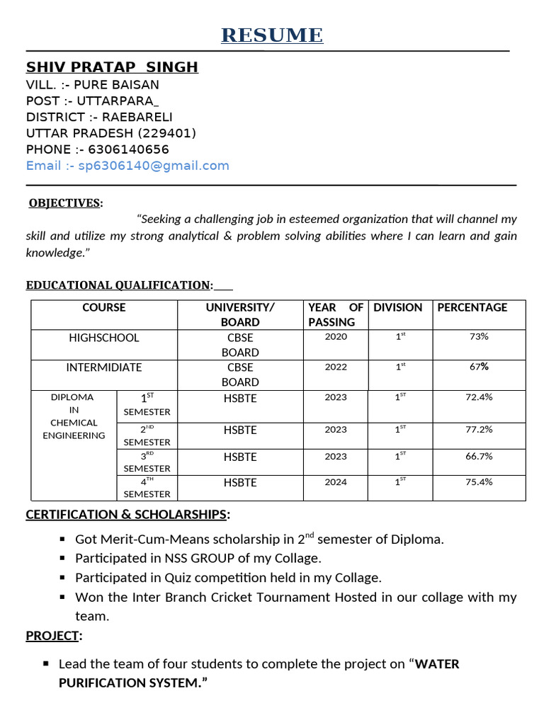 Shiv Pratap Singh Pdf