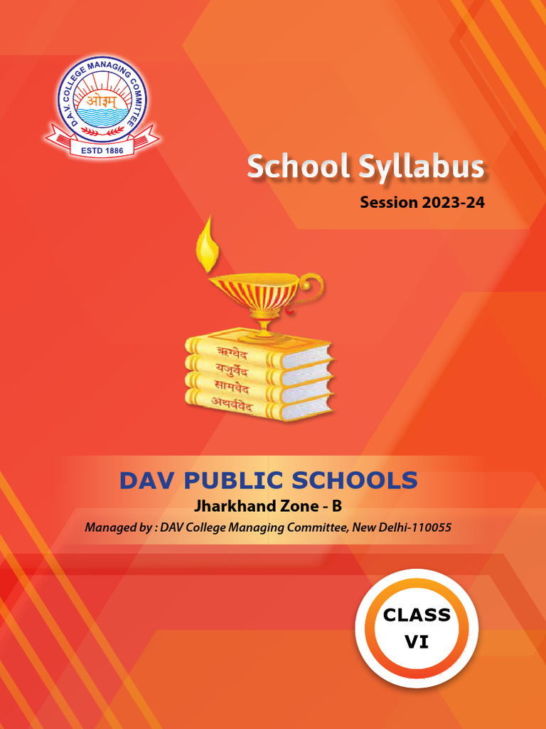 DAV Syllabus Hehal Class 6 | PDF | Grammar | Linguistics