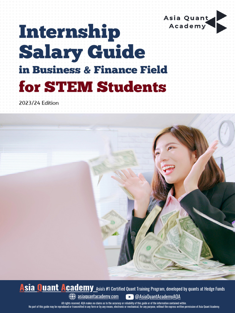 2023/24 Internship Salary Guide for STEM | PDF | Investment Banking ...