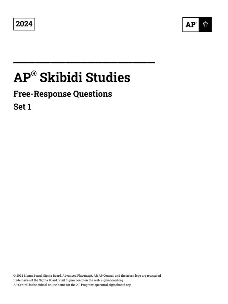 AP Statistic Course 2024 Free-Response Questions | PDF | Ph | Standard ...
