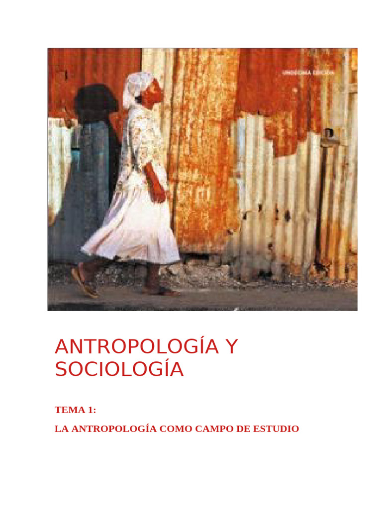 Documento de Antrop. | PDF | Antropología | Evolución