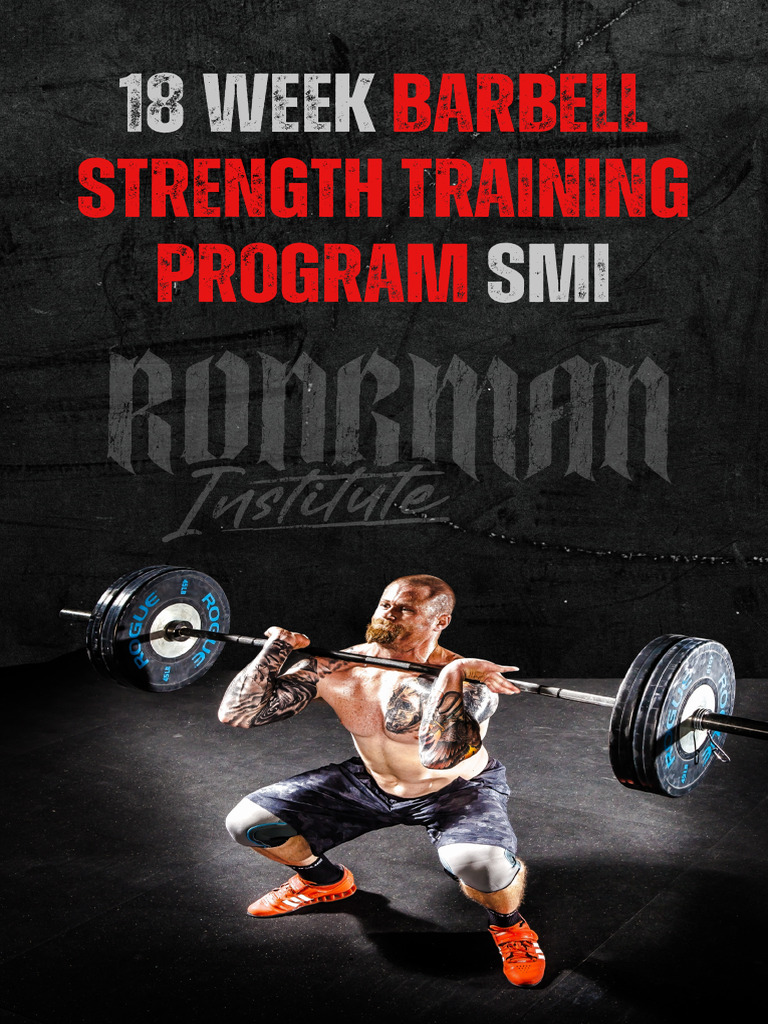 18 Week Barbell Strength Training Program SMI | PDF | Strength Training ...