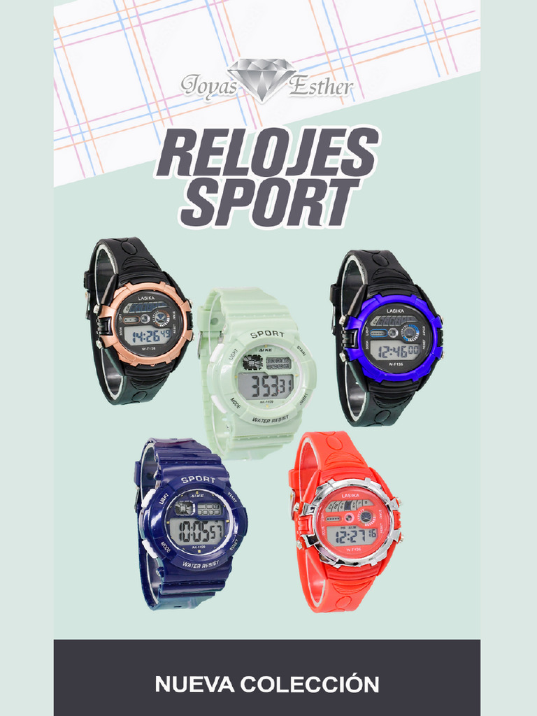 Relojes Sport: Ofertas y Precios Especiales | PDF