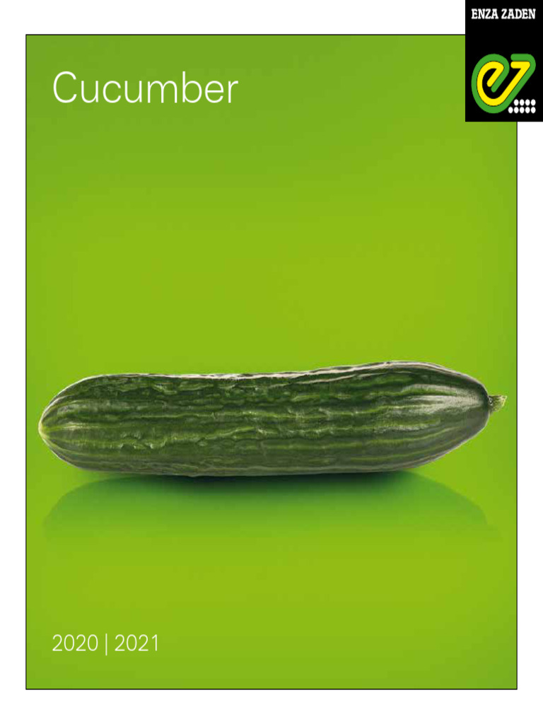 Cucumber Varieties Guide 2020-2021 | PDF | Agriculture | Plants