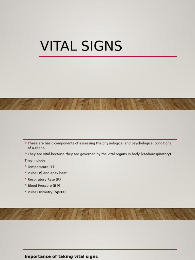observation of vital signs 2 | PDF | Pulse | Heart