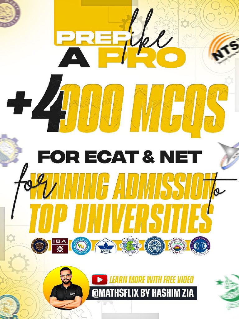 Ecat Net Maths Book Soltuion | PDF