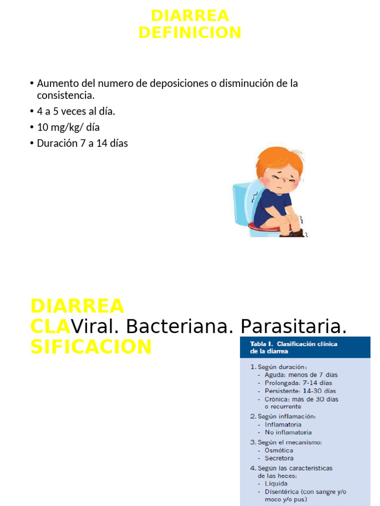 Diarrea | PDF | Diarrea | Especialidades Medicas