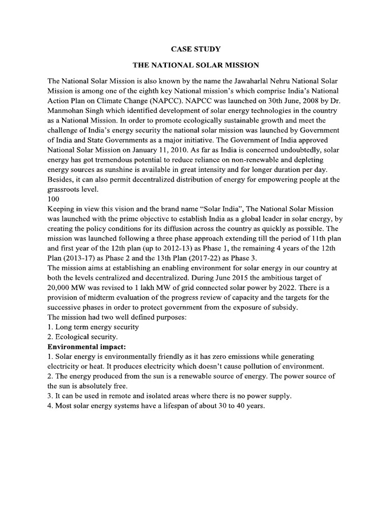 Unit 2 - EXTRAS (Case Studies) | PDF