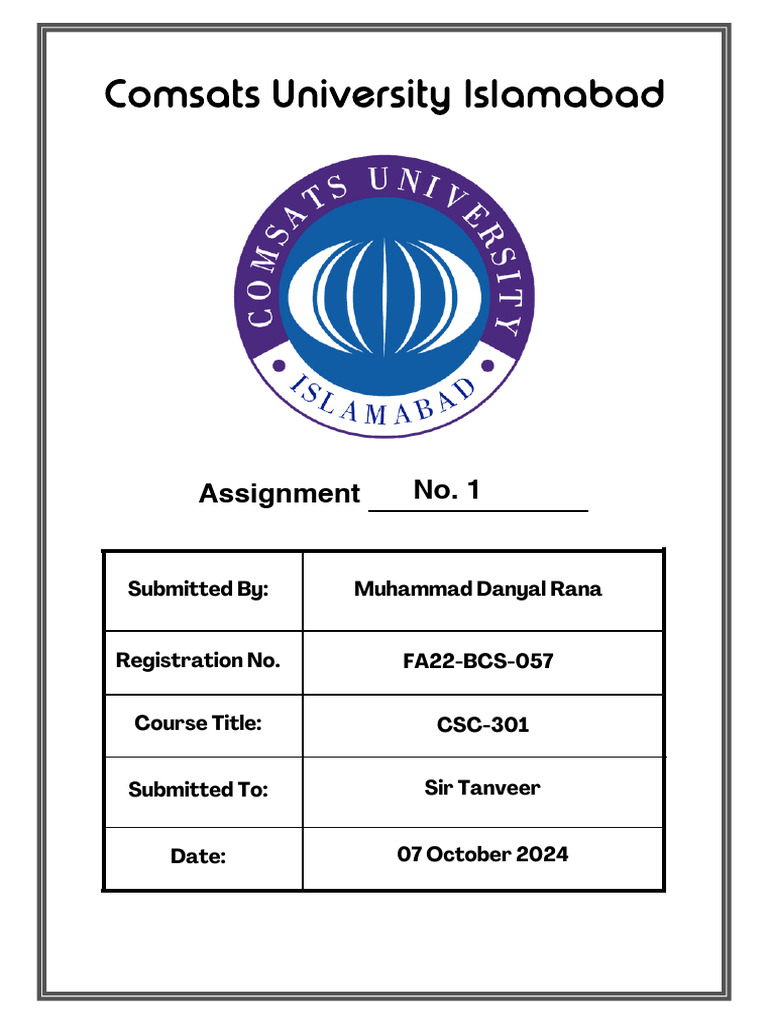 Fa22 BCS 057 | PDF