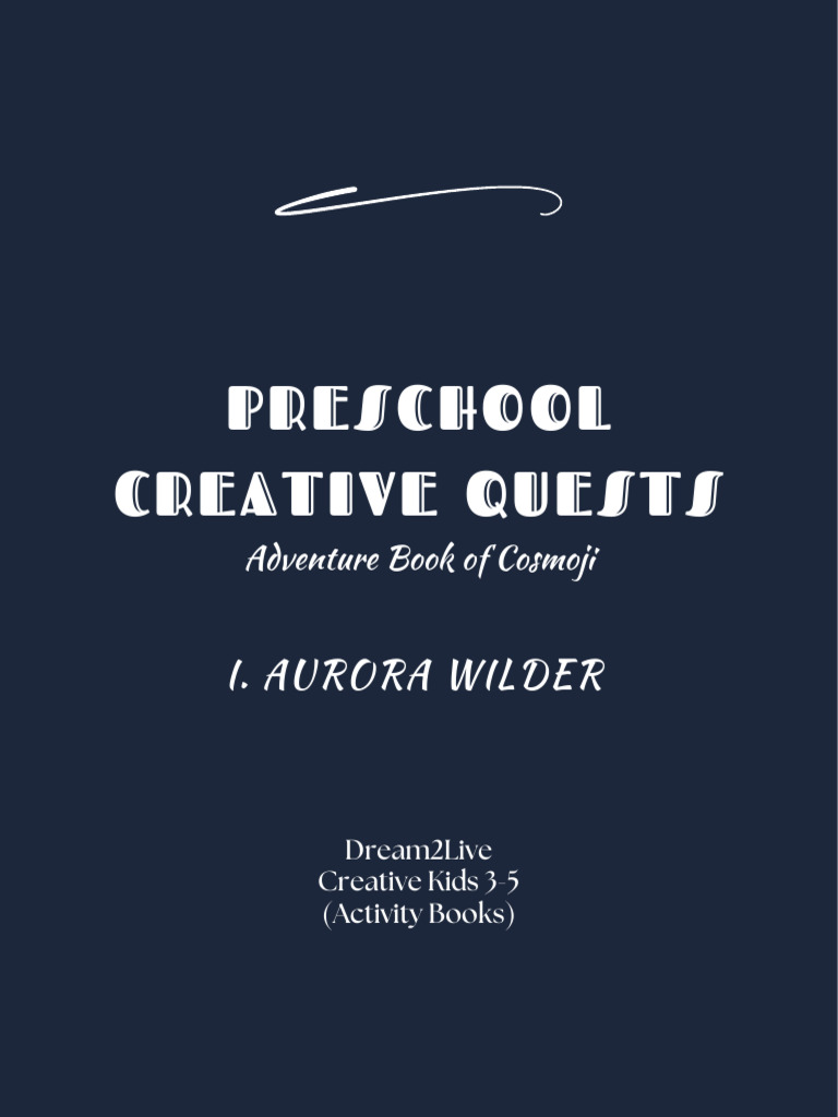Preschool Creative Quests (Adventure Book of Cosmoji)_ Moments of ...