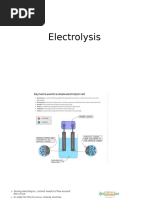 Electrolysis of Dilute Sulfuric Acid | PDF | Redox | Anode