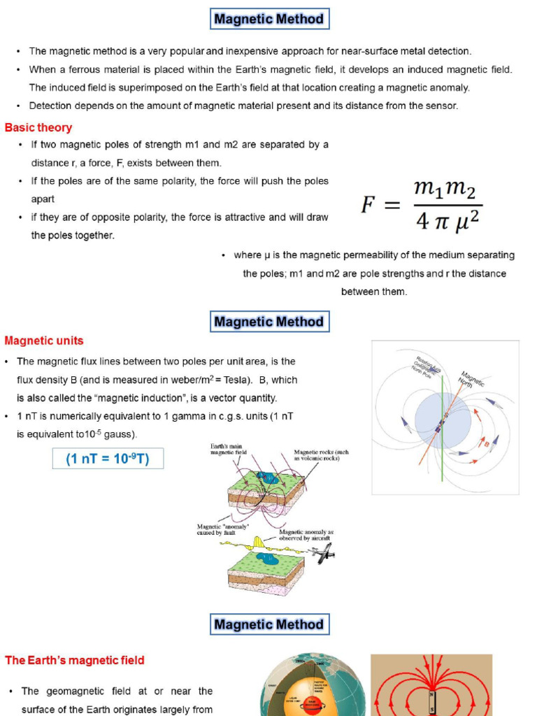 magnetic method | PDF