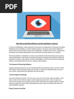 Moodle Proctoring Guide for MCQs | PDF