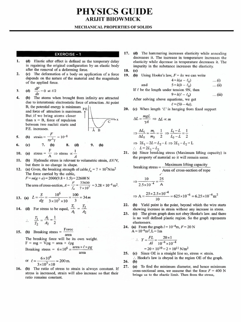 Mechanical Properties of Solid Sol | PDF