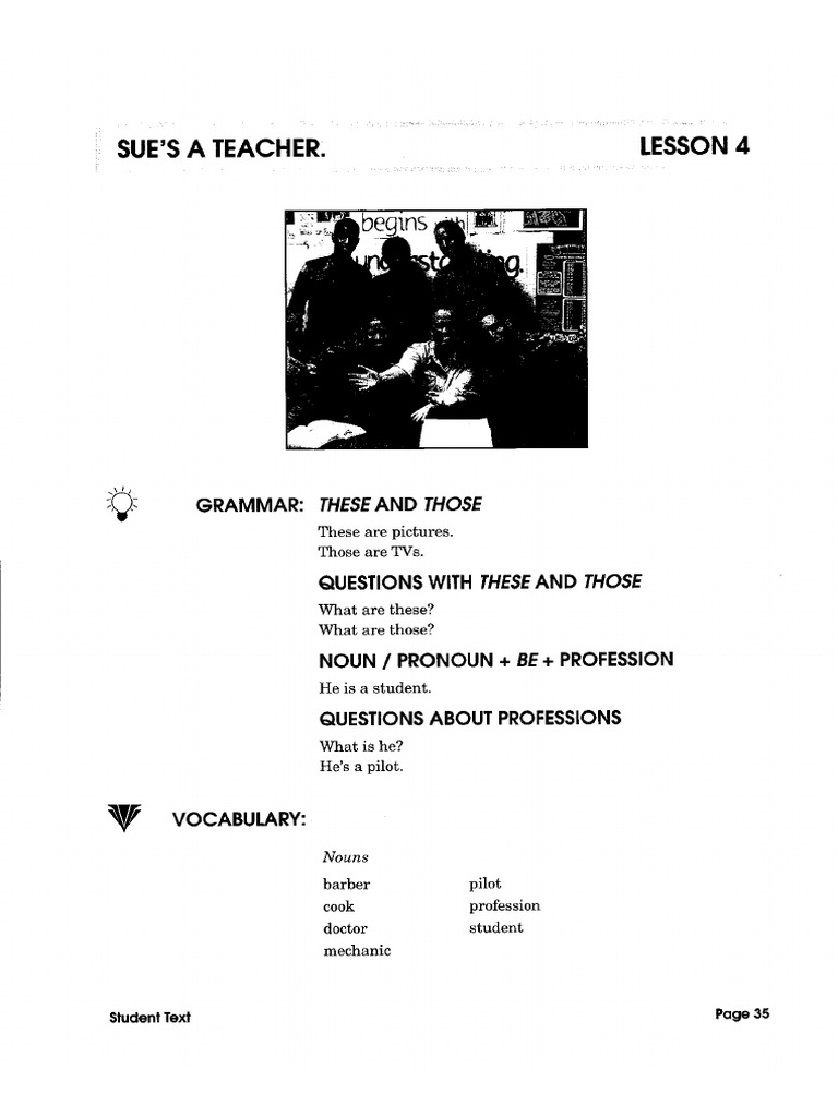 Alc Volume 1 Lesone 4 | PDF