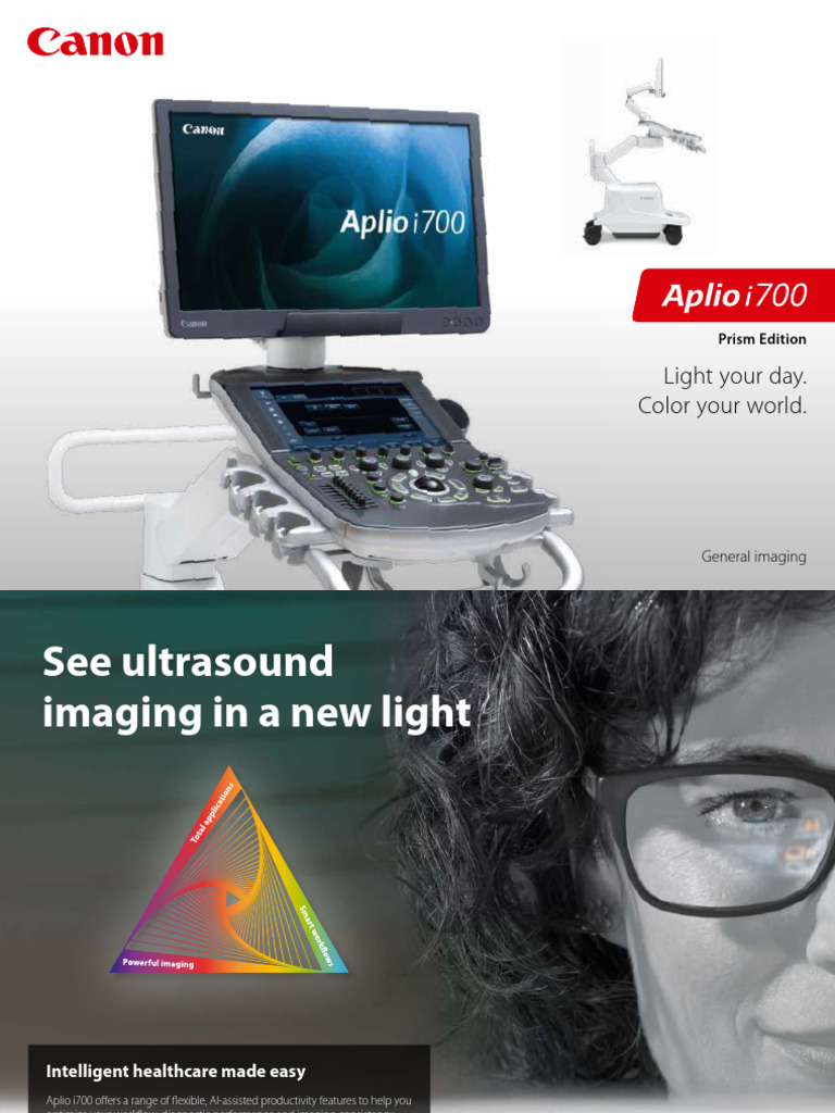 Aplio i700 Prism Edition Overview | PDF | Medical Ultrasound | Medical ...