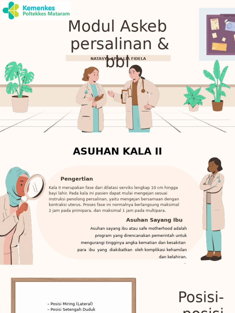 Modul Askeb Persalinan Dan BBL | PDF