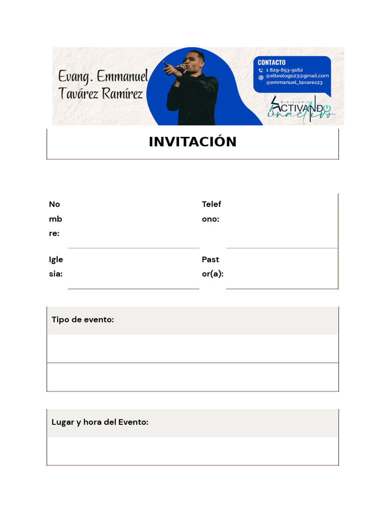 Requisitos para Invitaciones Internacionales | PDF