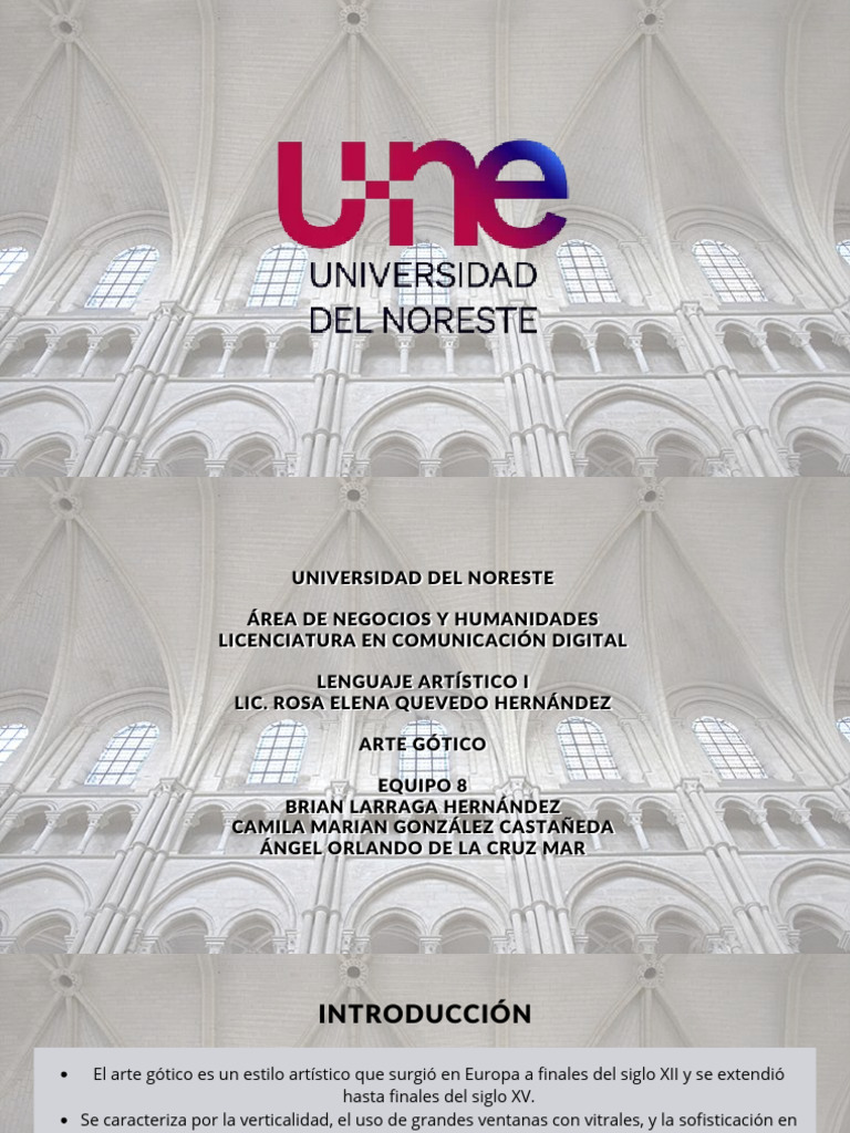 Características del Arte Gótico | PDF | Arquitectura gótica | Escultura