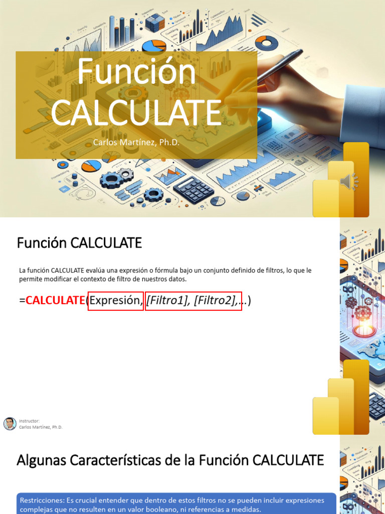 Funcion CALCULATE | PDF