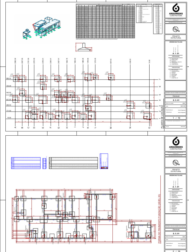 RV.00 - Projeto Estrutural | PDF