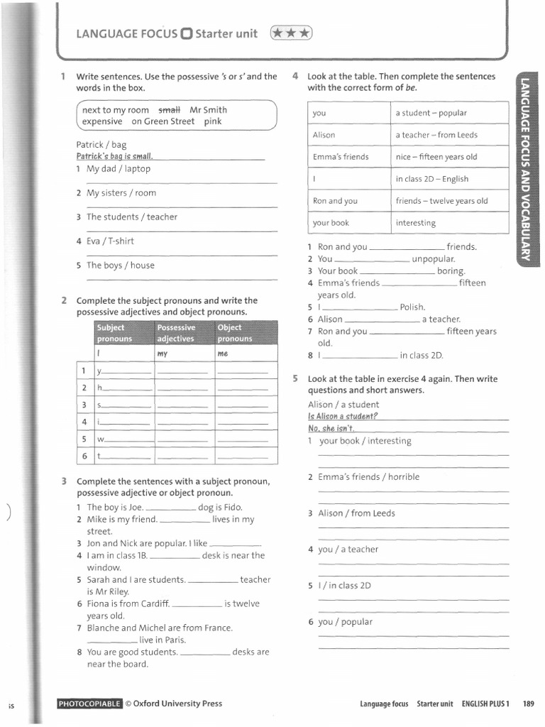 English Plus 1 TB WWW Frenglish Ru PDF | PDF