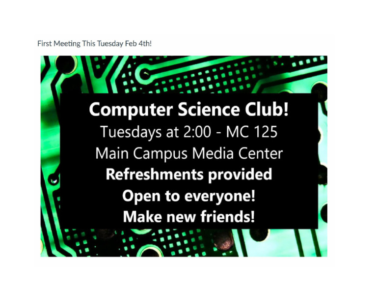 2025 CSC Flyer | PDF