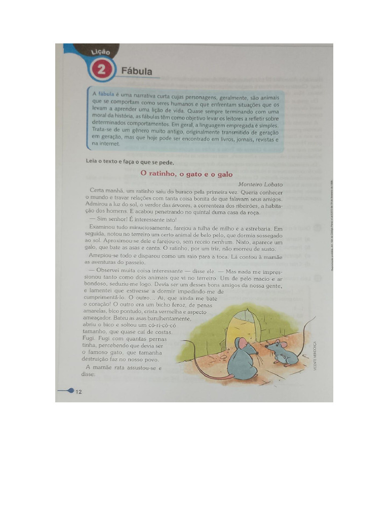 Fábula | PDF