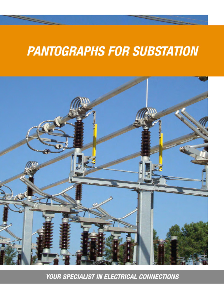 Sbi Connectors Document Pantograph For Substation | PDF