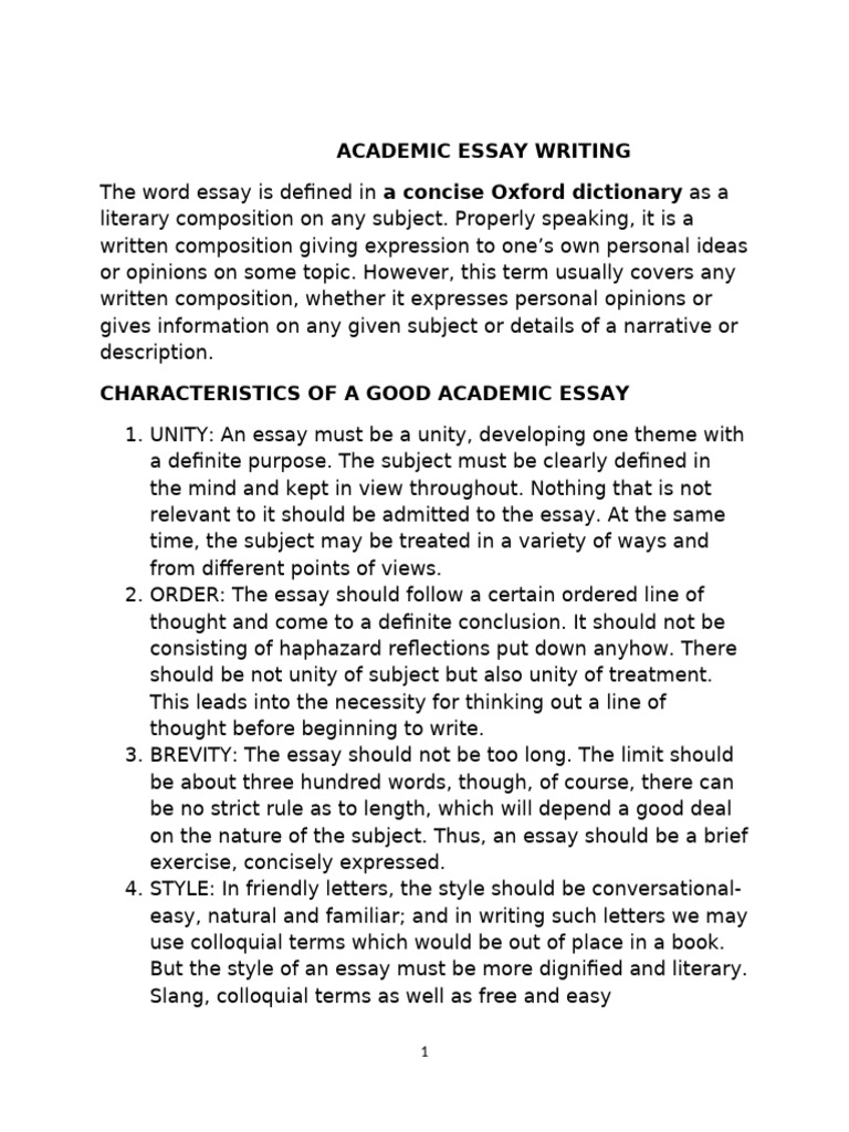 Academic Essay Writing-2025 | PDF | Essays | Clothing