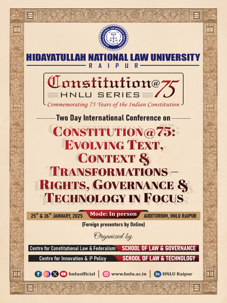 Brochure Constitution75 Compressed | PDF | Governance | Constitution