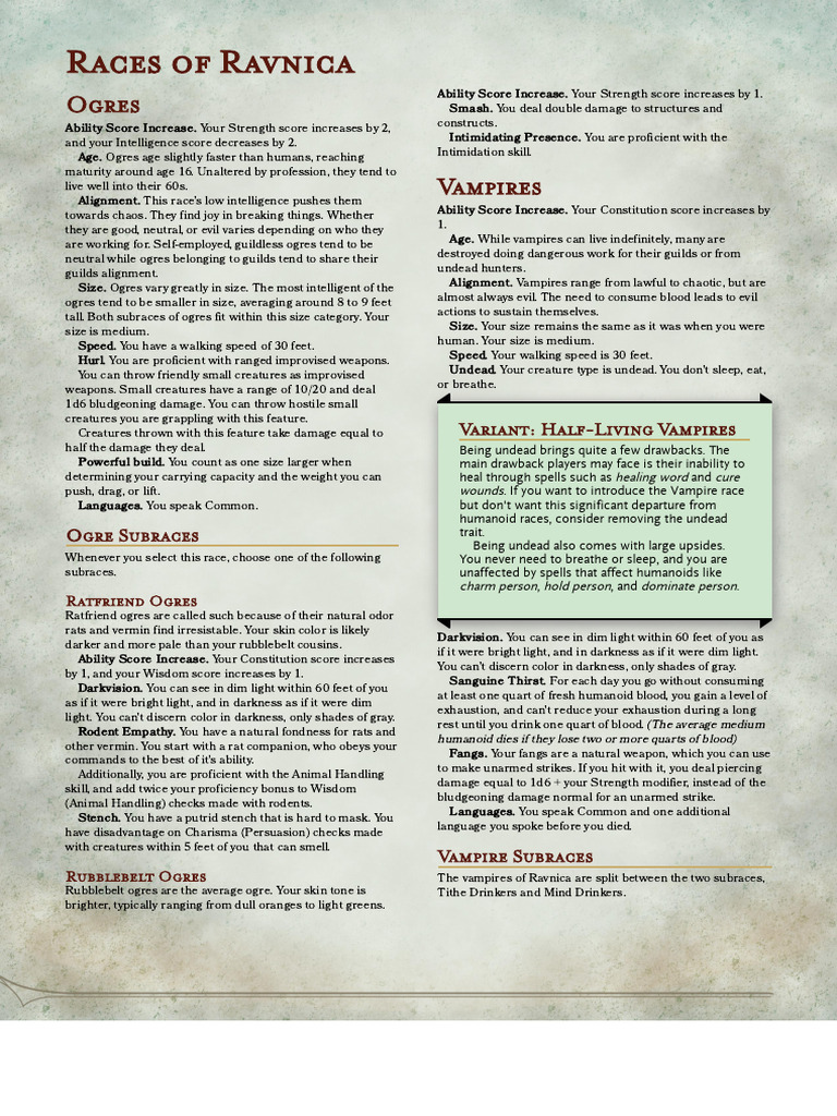 The Homebrewery - NaturalCrit | PDF