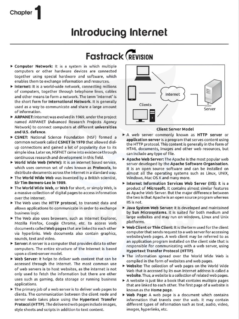 Ch 1 Introducing Internet | PDF
