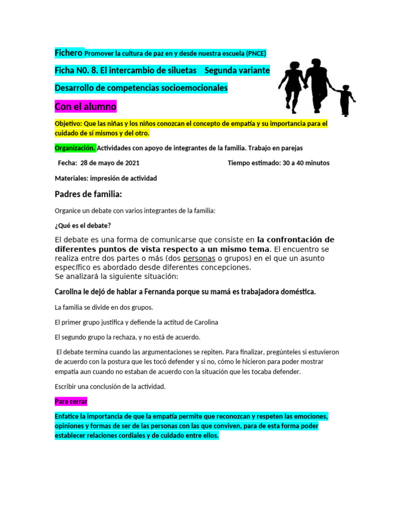 Ficha 8 Alumno Segunda Variante | PDF