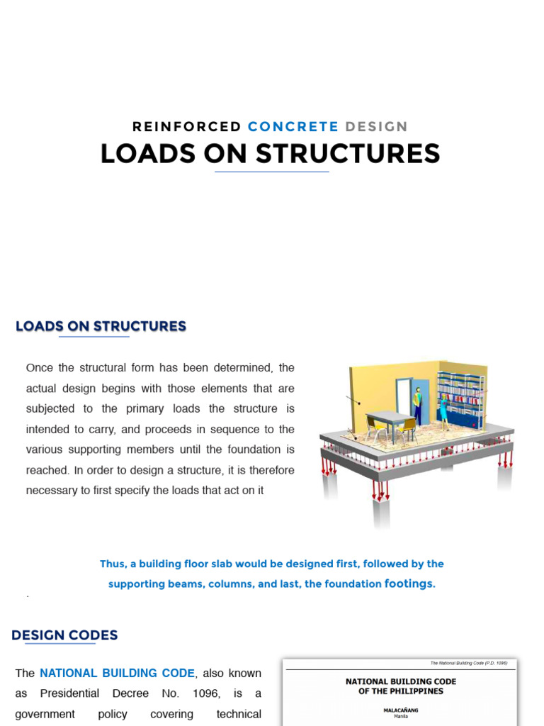 Structural Loads in Concrete Design | PDF | Structural Load | Mechanical Engineering