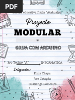 Proyecto Grua Con Arduino | PDF | Arduino | Automatización