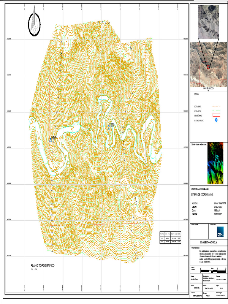 Plano 5 M | PDF | Geodesia | Tecnología geográfica