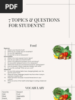 IGCSE Speaking Topic Cards | PDF