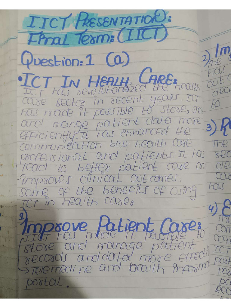 Ict Notes 1 Sem-Final-Copy 2 | PDF