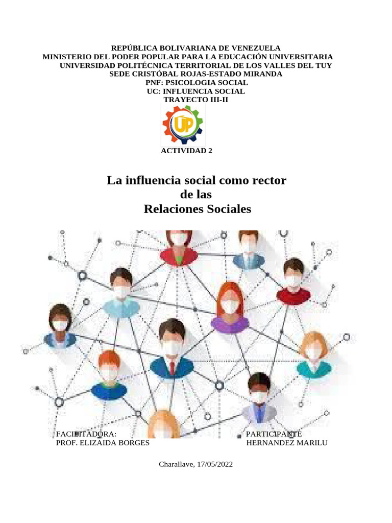 Tema 2 de Influencia Social | PDF | Comportamiento | Pensamiento