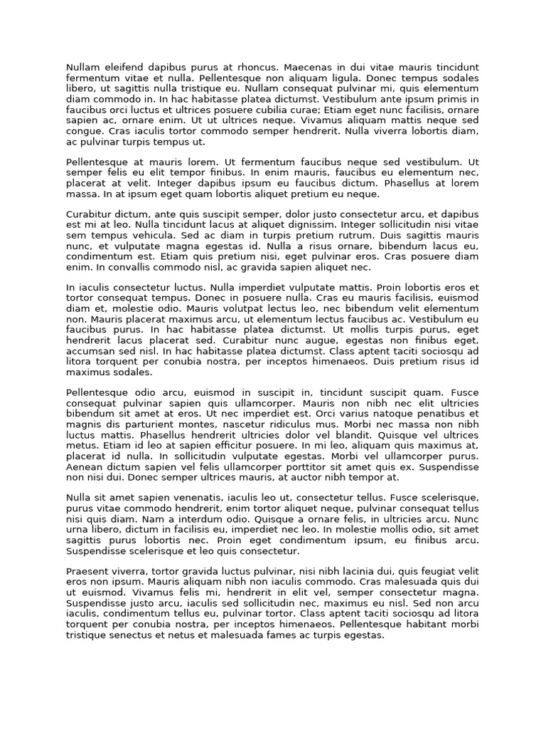 P1 Lorem Ipsum | PDF