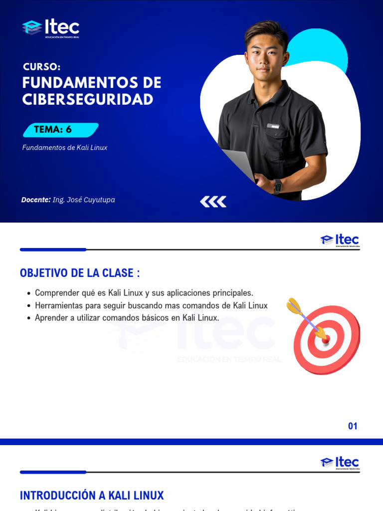 Fundamentos de Kali Linux y Comandos | PDF