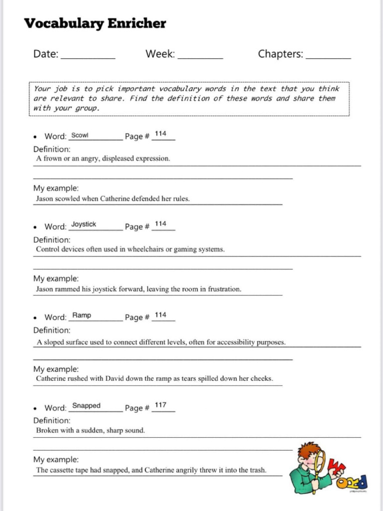 Vocabulary Enrichment Guide | PDF