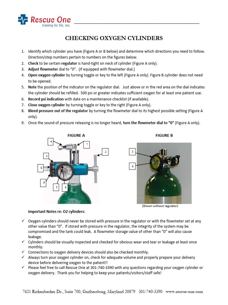 Oxygen Cylinder Daily Inspection Guide | PDF | Oxygen | Underwater Diving