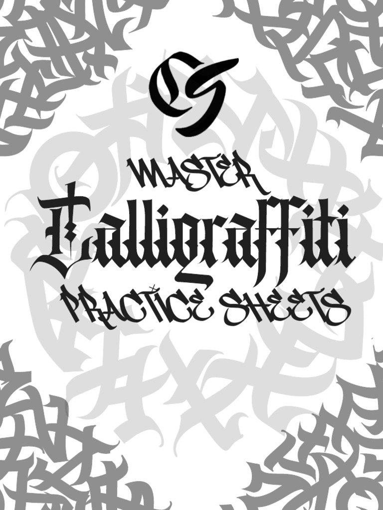 MasterCalligraffitiPracticeSheetsV2 Compressed Secured | PDF ...