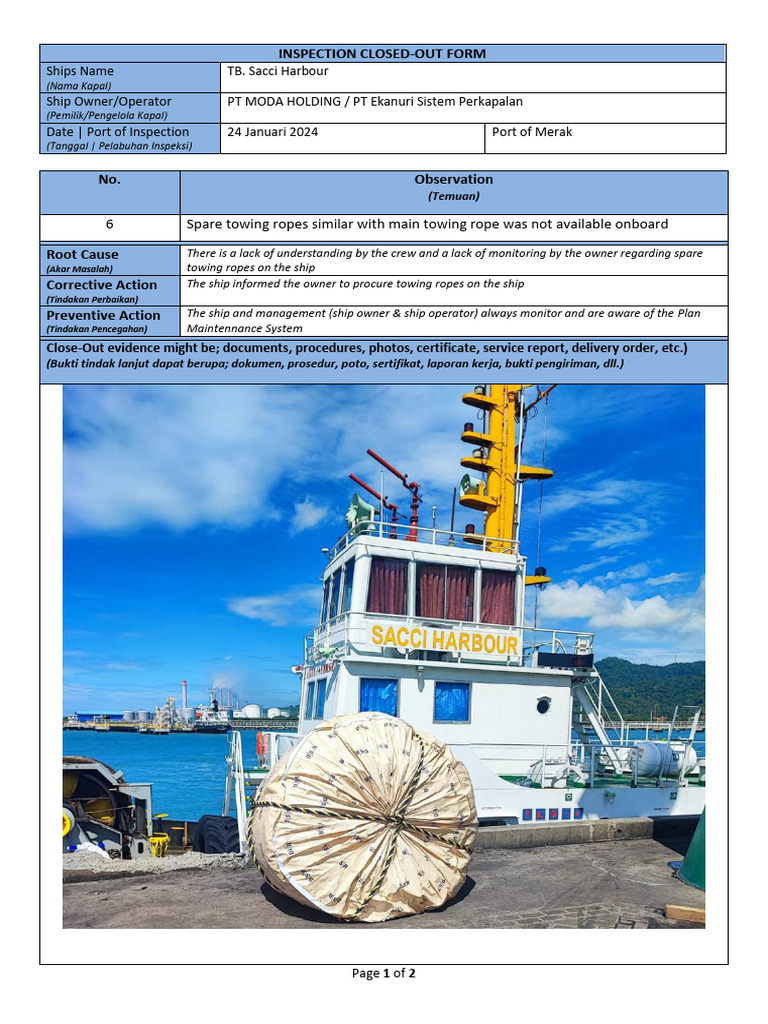 Close-Out-Form | PDF